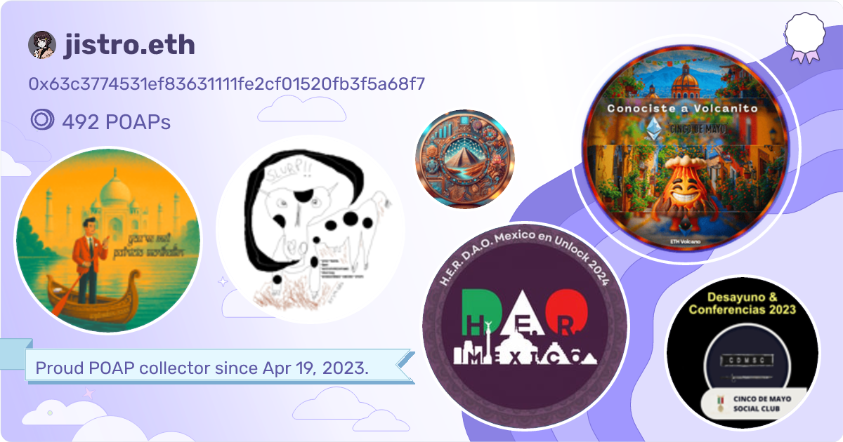 jistro.eth | POAP Collectors