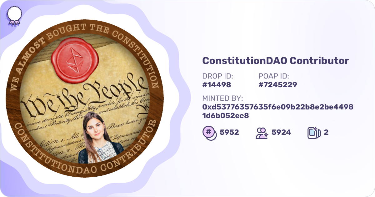 POAP #7245229 | POAP Collectors